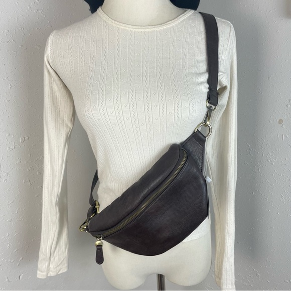 Joy Susan | Bags | Joy Susan Shiloh Sling Belt Bag Brown Nwt | Poshmark